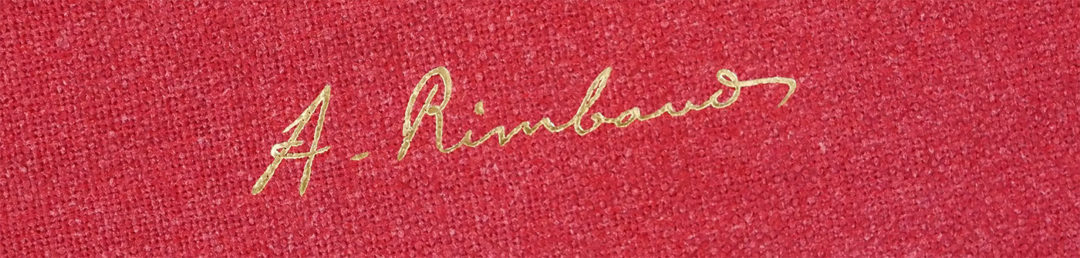 Les manuscrits de Rimbaud publiés aux éditions des Saints Pères ...