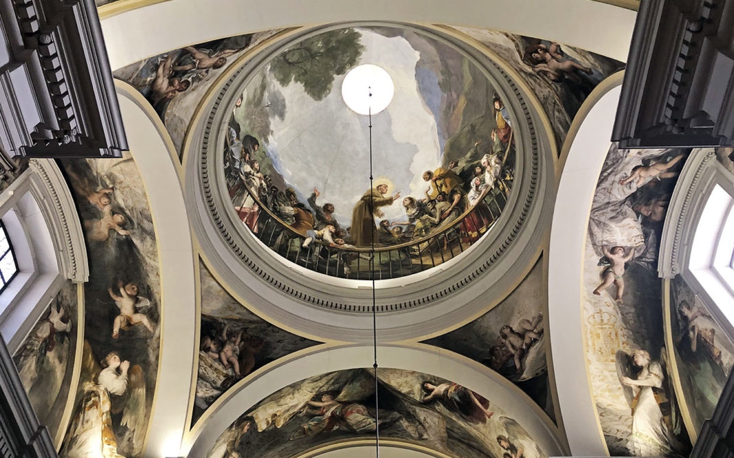 Madrid : the Goya's grandiose pictorial ensemble in the San Antonio de ...