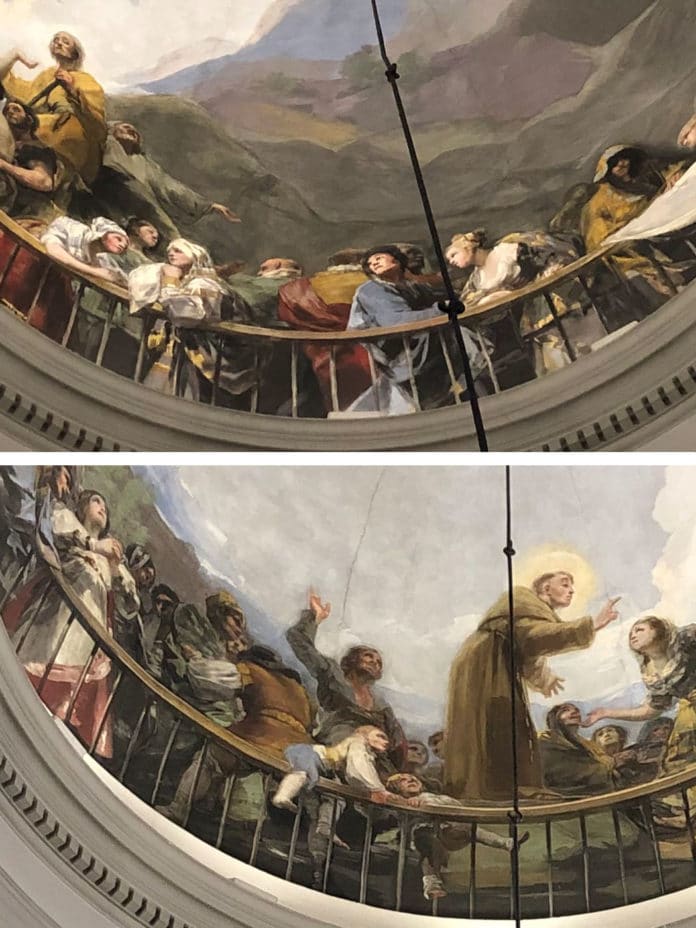 Madrid : the Goya's grandiose pictorial ensemble in the San Antonio de ...