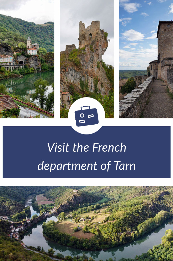 Visit the French department of Tarn by discovering its typicals towns ...