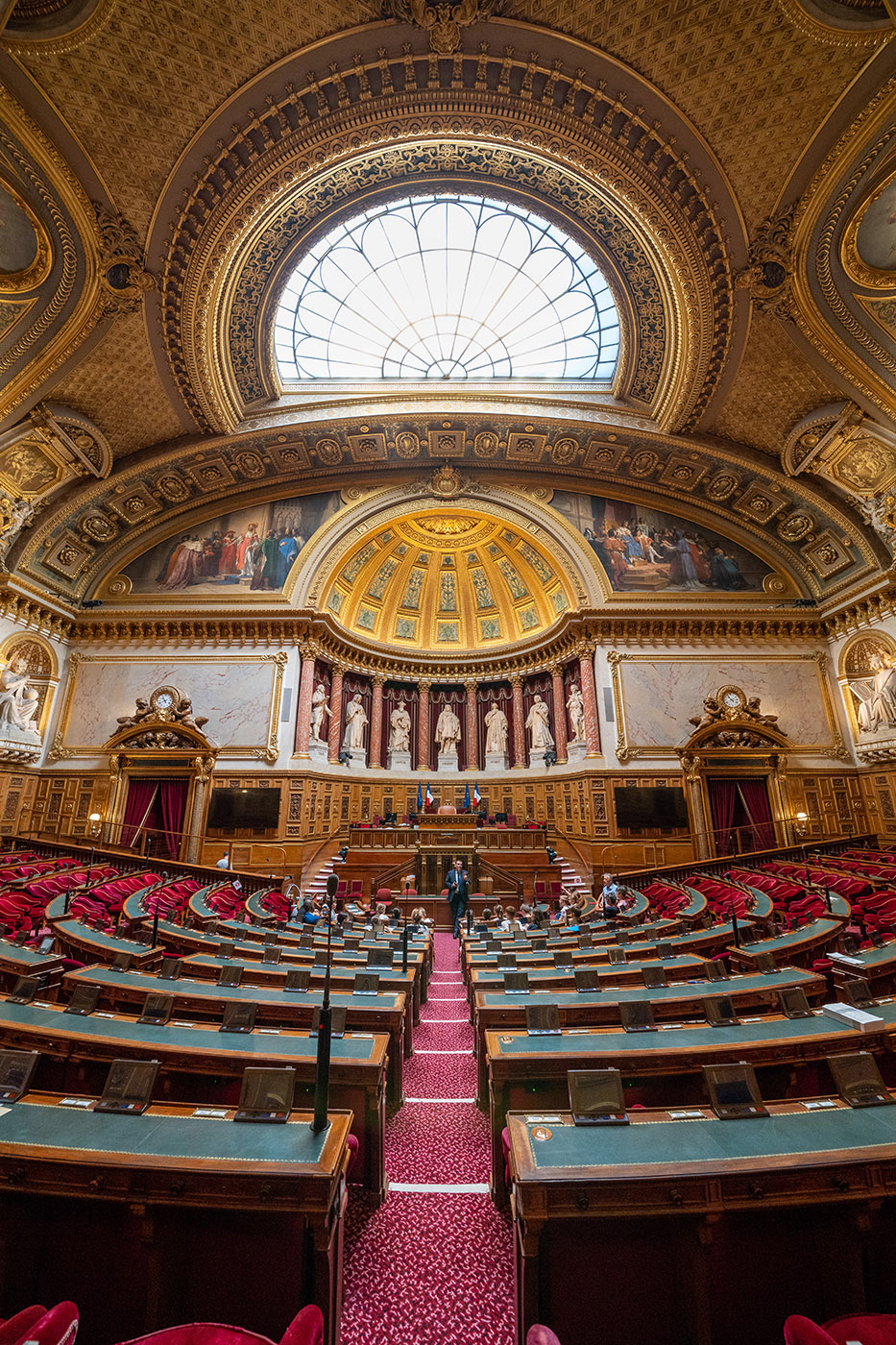 At the heart of the French Senate: visit of the Palais du Luxembourg ...